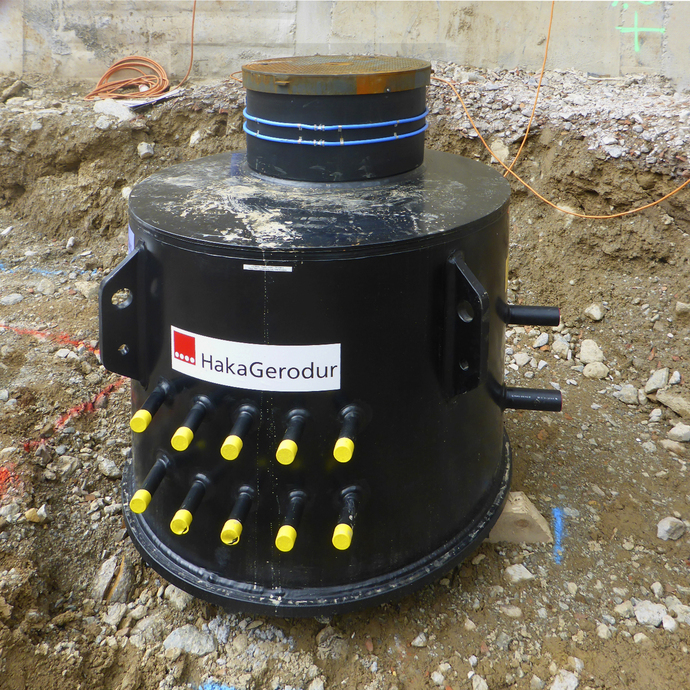HakaGerodur - Verteilerschacht GEROtherm® Typ 1